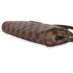 LOUIS VUITTON Damier Ebene Canvas Eva Clutch