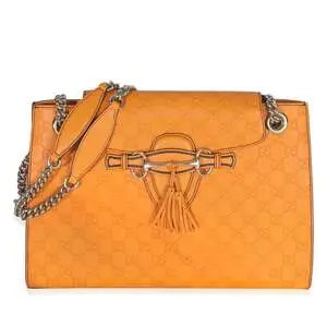 Gucci Ssima Leather Emily Chain Shoulder Bag