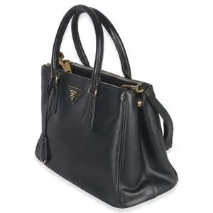 Prada Saffiano Galleria Double Zip Tote