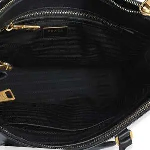 Prada Saffiano Galleria Double Zip Tote