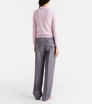 JIL SANDER Pleated Wide-leg Pants