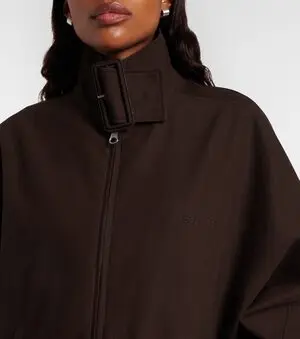 COURREGES Courrèges Cotton Twill Bomber Jacket