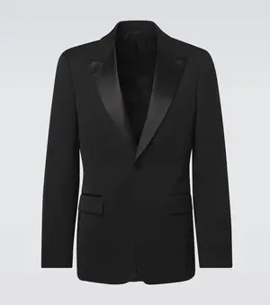 Burberry Wool Tuxedo Jacket