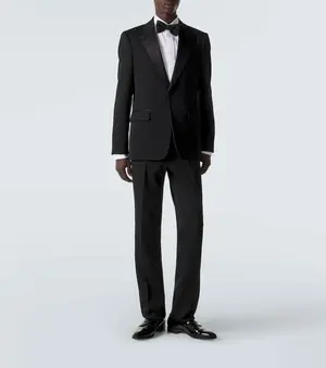 Burberry Wool Tuxedo Jacket