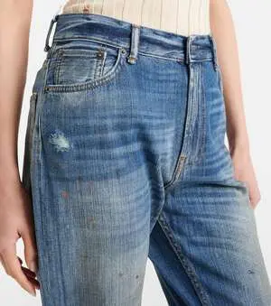 Acne Studios Distressed Flared Jeans