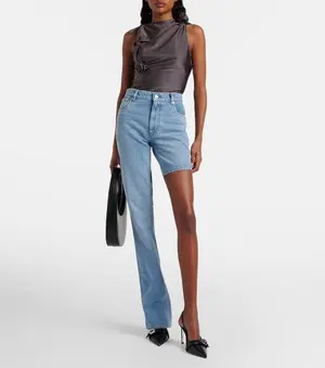 Coperni One-leg Bootcut Jeans