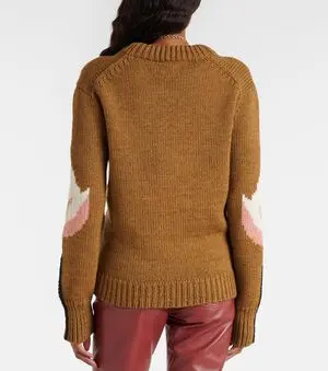 Chloé Wool Jacquard Sweater