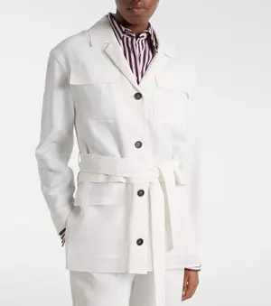 Brunello Cucinelli Belted Jacket