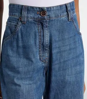 Brunello Cucinelli Wide-leg Jeans