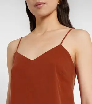 Max Mara Silk Top - Brown