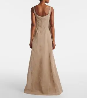 Brunello Cucinelli Cotton Maxi Dress