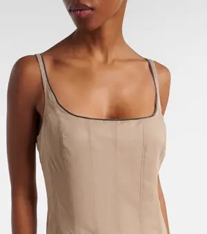 Brunello Cucinelli Cotton Maxi Dress