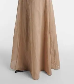 Brunello Cucinelli Cotton Maxi Dress