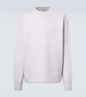 Acne Studios Logo Embroidered Cotton-blend Sweatshirt