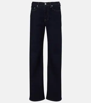 Ag Wide-leg Jeans - Black