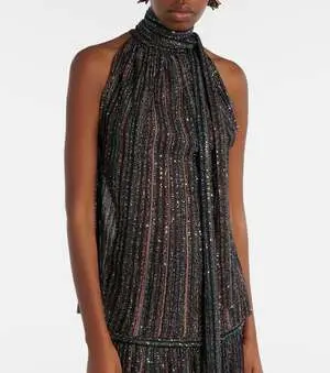 Missoni Sequined Lamé Top