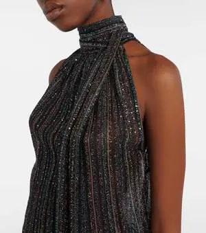 Missoni Sequined Lamé Top