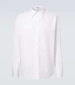Loewe Cotton Poplin Shirt - White