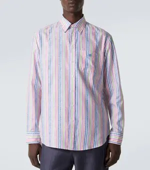 Etro Striped Cotton Shirt