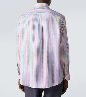 Etro Striped Cotton Shirt