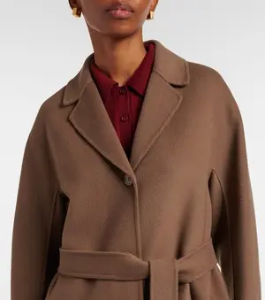 Max Mara Dama Virgin Wool Coat