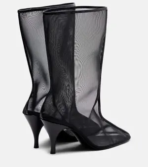 HERBERT LEVINE 80 Mesh Mid-calf Boots