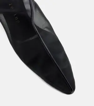 HERBERT LEVINE Mid-calf Mesh Boots