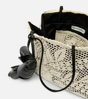 Magda Butrym Julia Small Crochet Tote Bag
