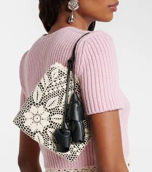 Magda Butrym Julia Small Crochet Tote Bag