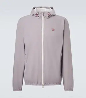 Brunello Cucinelli Logo Jacket - Grey