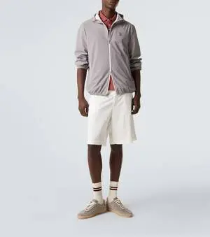 Brunello Cucinelli Logo Jacket - Grey
