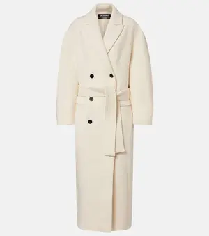 Jacquemus Virgin Wool Double-breasted Coat
