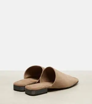 Brunello Cucinelli Suede Sandals