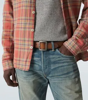 Ralph Lauren New Burling Leather Belt