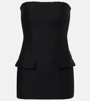 TOTÊME Wool And Silk Crêpe Top