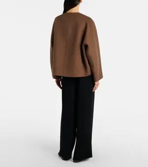 Max Mara Donata Satin Wide-leg Pants
