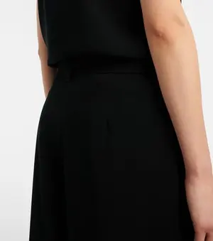 Max Mara Donata Satin Wide-leg Pants