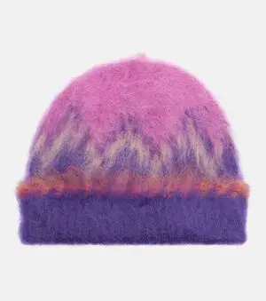 Isabel Marant Alessa Mohair-blend Beanie - Pink
