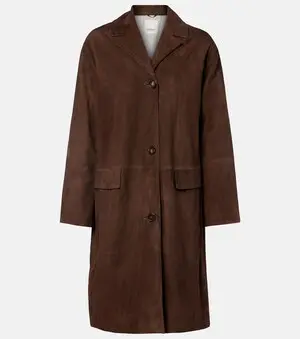 Women's A-Line Suede Coats