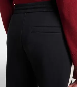 Max Mara Vento Cotton-blend Jersey Sweatpants