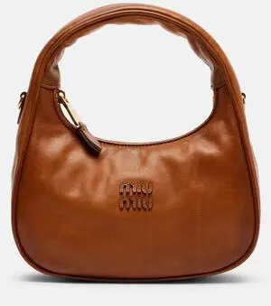 Miu Miu Wander Leather Shoulder Bag