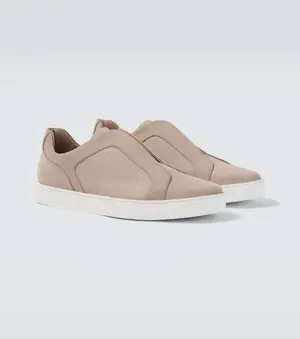 Manolo Blahnik Agilio Suede Sneakers