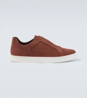 Manolo Blahnik Agilio Suede Sneakers