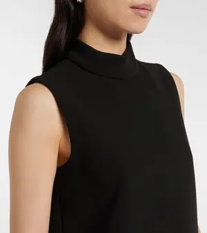 Max Mara Feather-trimmed Top