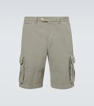 Brunello Cucinelli Belted Shorts For Men
