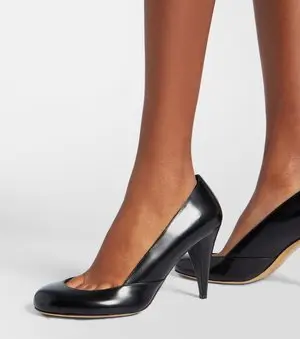 Le Monde Beryl X Kim Sion Sable 95 Leather Pumps