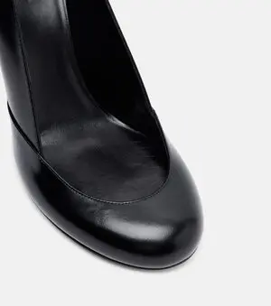 Le Monde Beryl X Kim Sion Sable 95 Leather Pumps