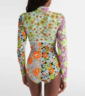 ALEMAIS Alémais Orange Blossom Floral Rashguard