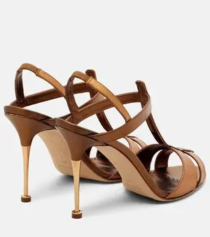 Manolo Blahnik Retaux 105 Leather Slingback Sandals