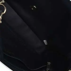 Chanel Shearling Quilted Lambskin Flap Bag